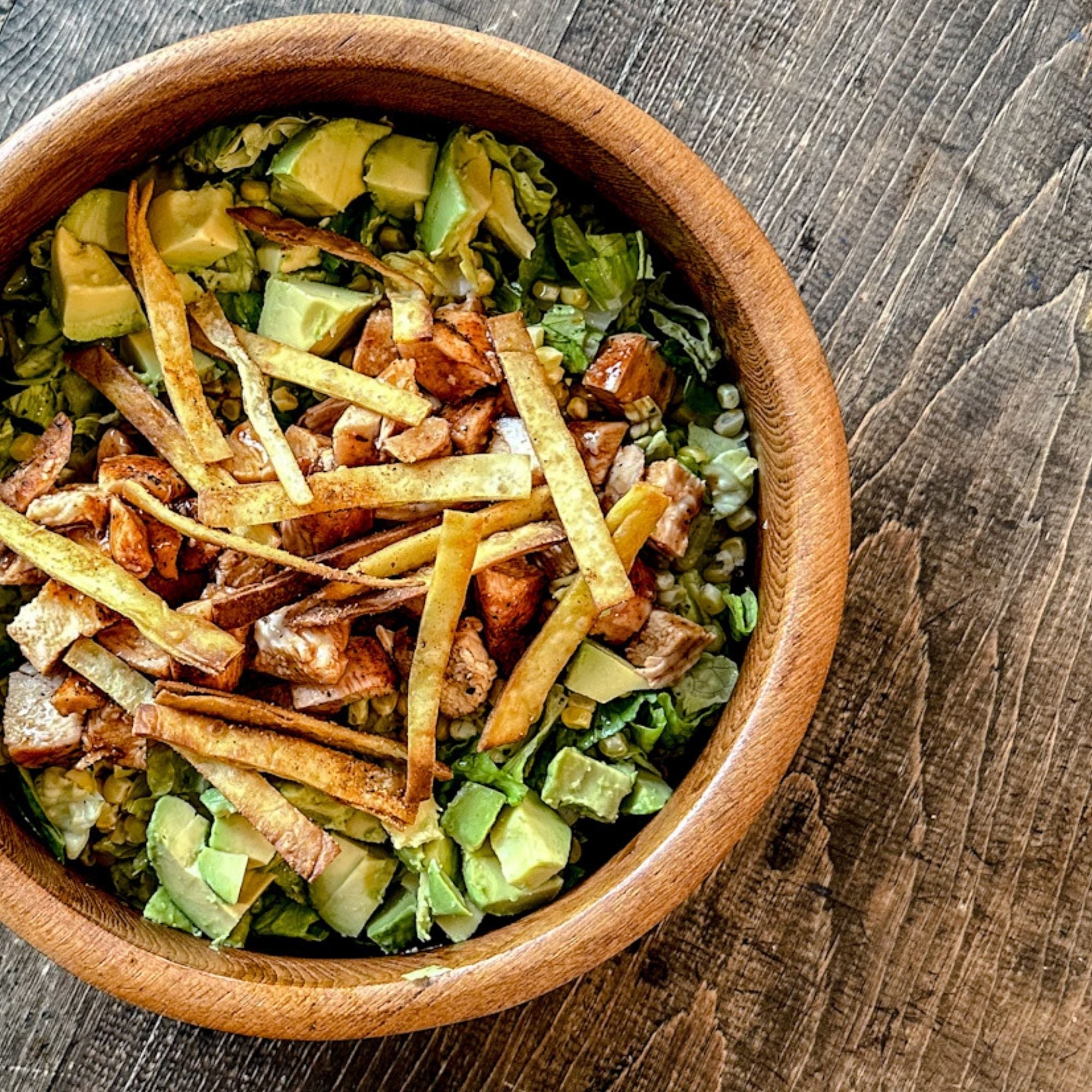 BBQ Chopped Chicken Salad – Olive Branch Oil & Spice