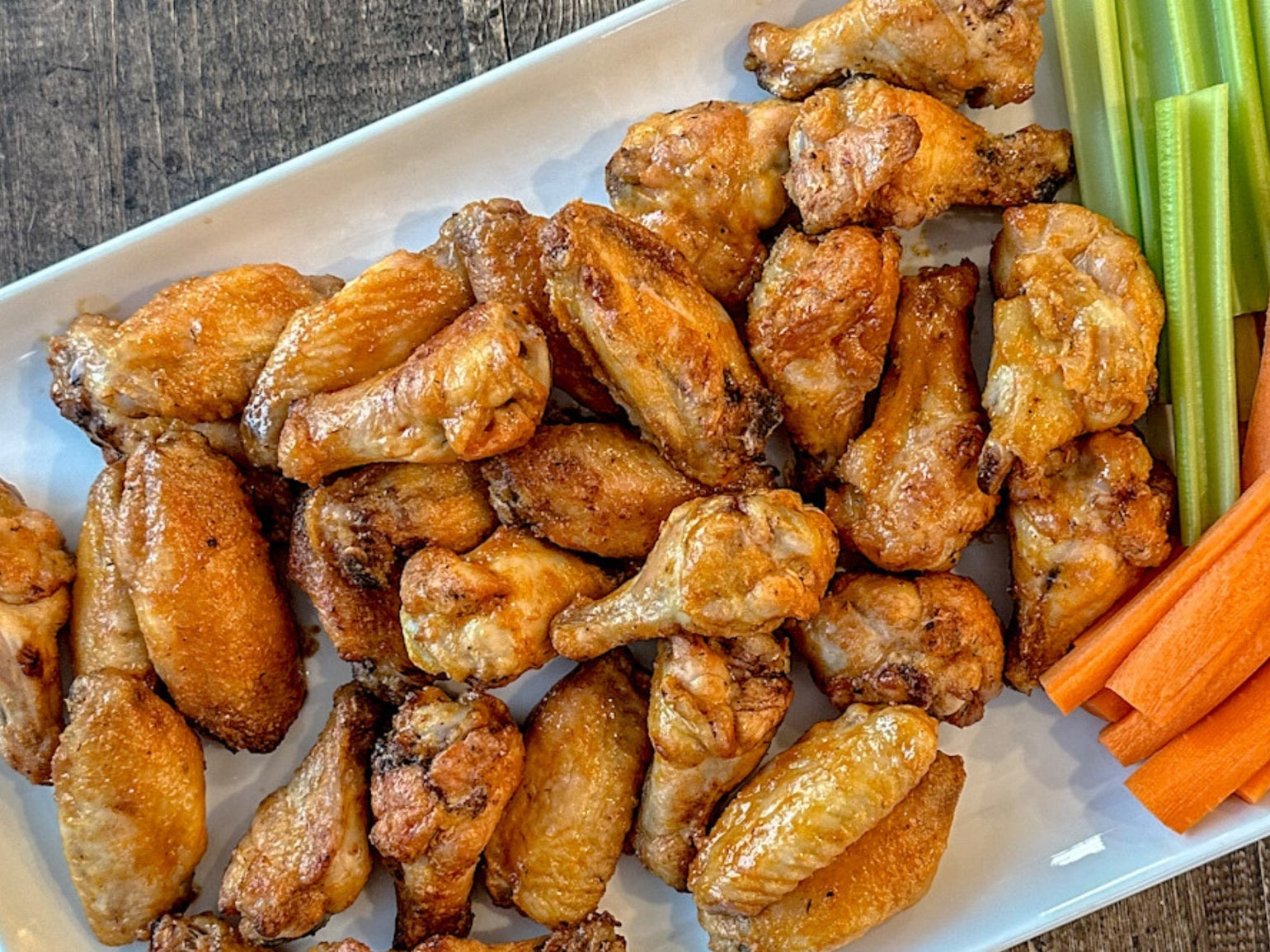 Crispy Baked Buffalo Wings – Olive Branch Oil & Spice