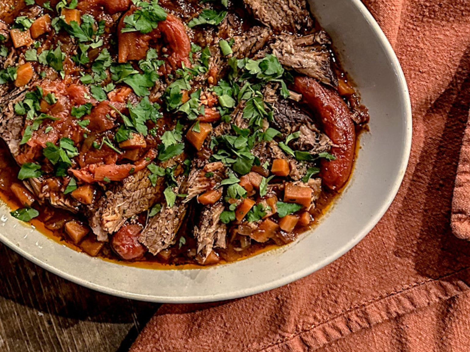 Italian Brisket – Olive Branch Oil & Spice