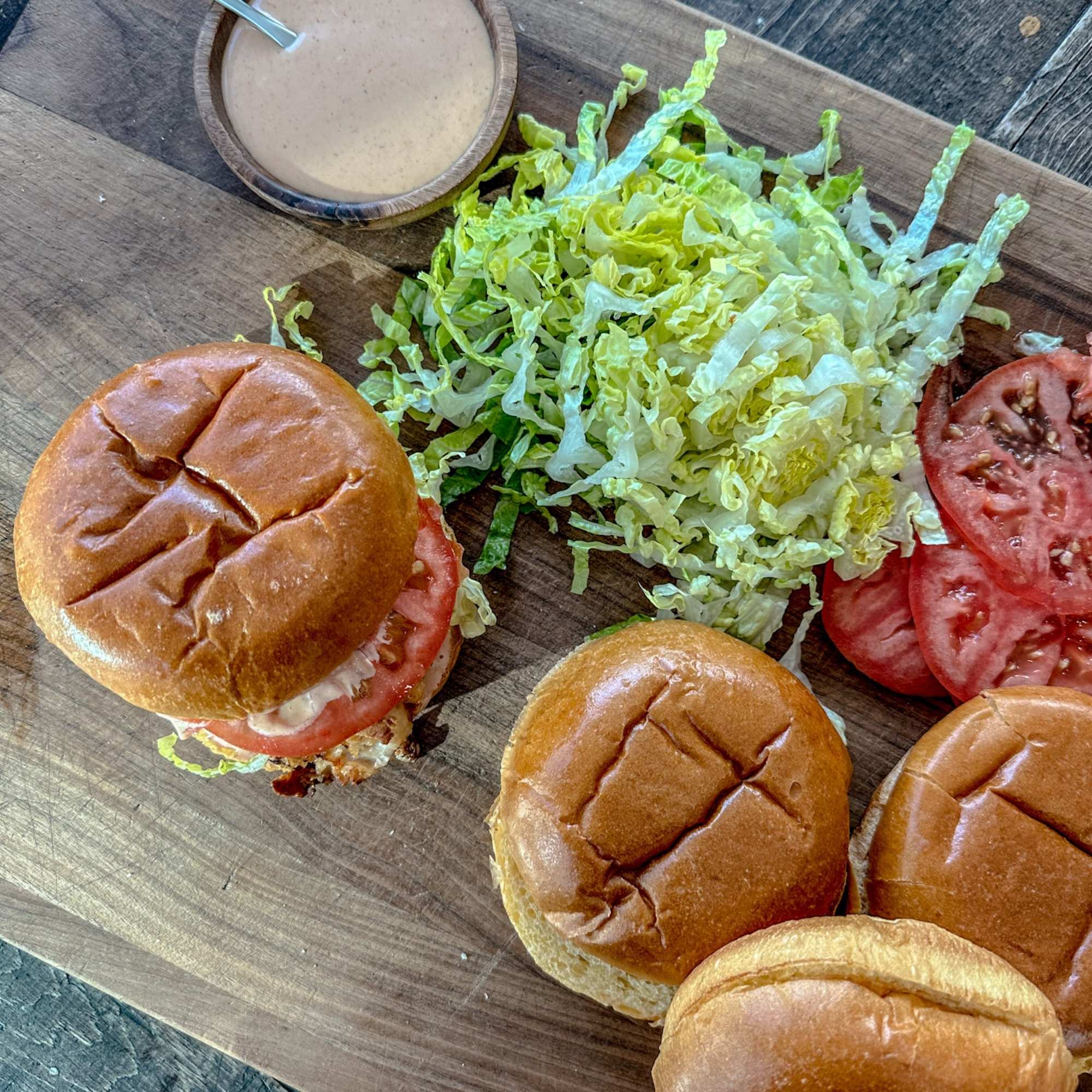 Mother Clucker Chicken Sandwich – Olive Branch Oil & Spice