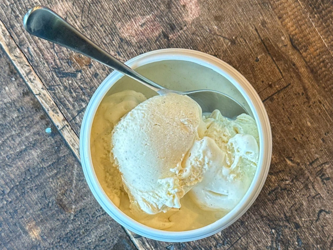 No Churn Olive Oil Ice Cream – Olive Branch Oil & Spice