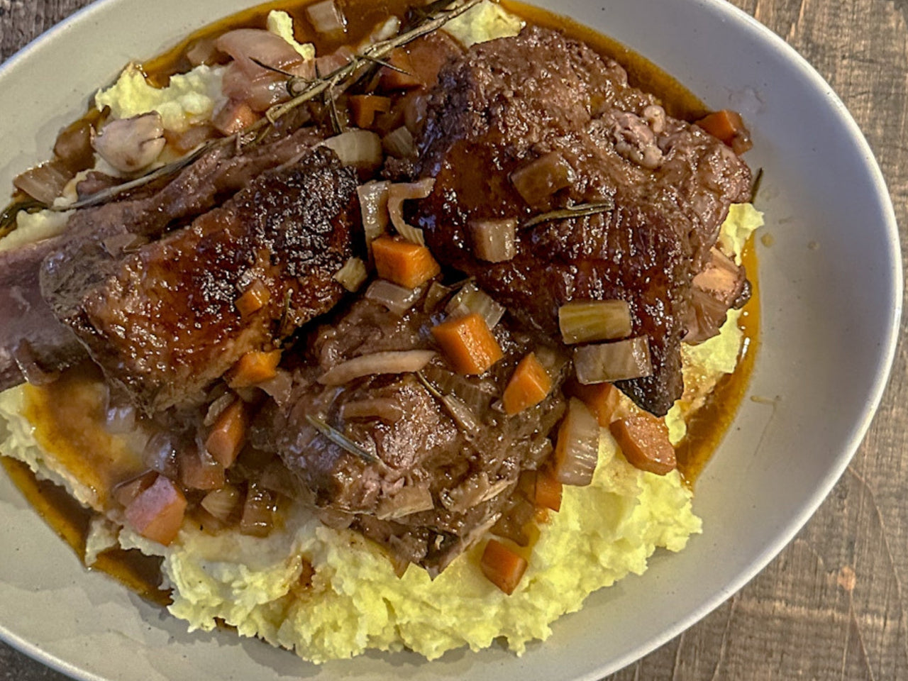 Red Wine Braised Short Ribs – Olive Branch Oil & Spice