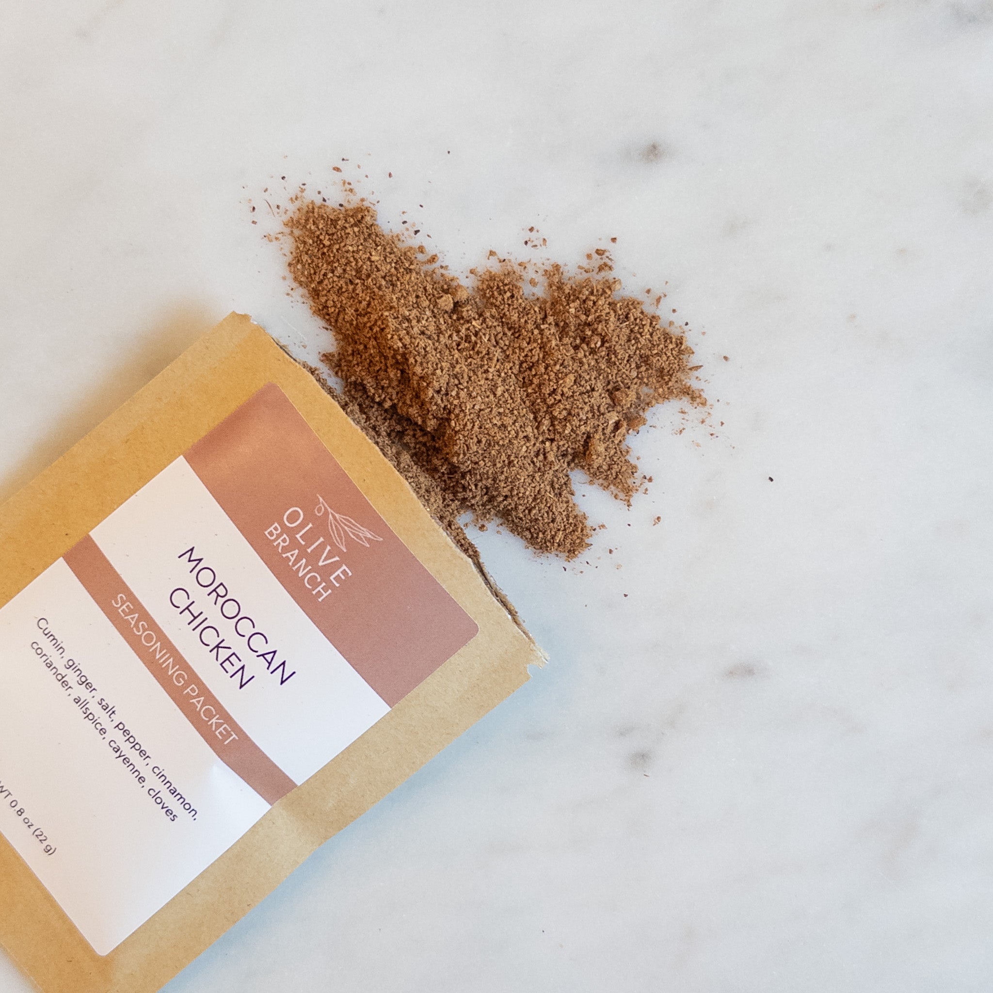 Moroccan Chicken Seasoning Packet – Olive Branch Oil & Spice